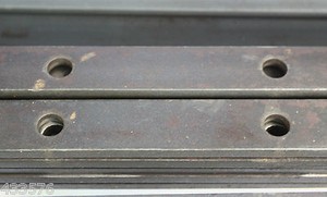 Punched 30 x 8 Mild Steel Flat Bar 2 Mtr Lengths Round & Square 12 mm ...