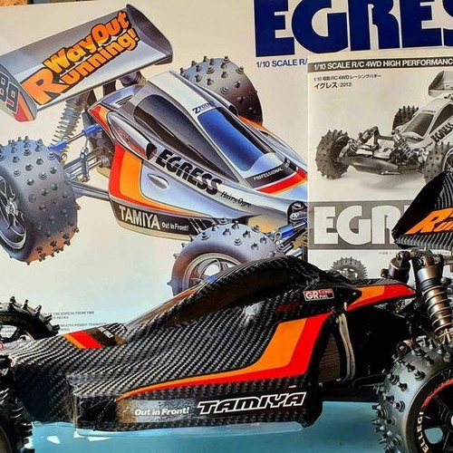 Tamiya Egress 2013 kit + vintage Dynatech 02H brushed motor | eBay ...