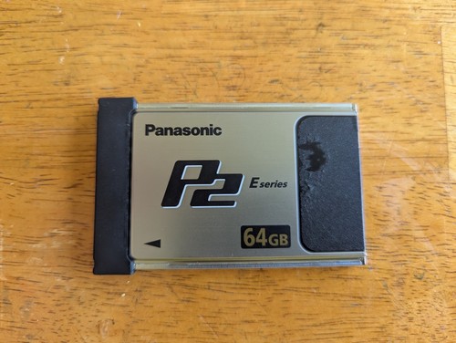 Panasonic P2 64gb Memory Card E-series | eBay