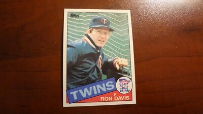 1985 TOPPS # 430 RON DAVIS BASEBALL CARD | eBay