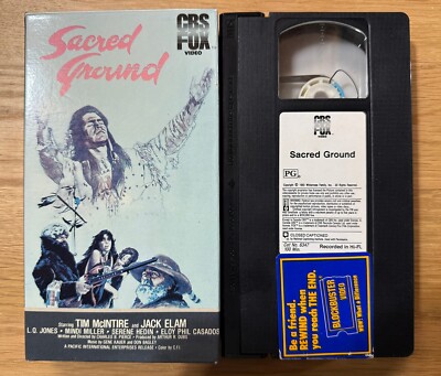 VHS: Sacred Ground: Tim McIntire, Jack Elam | eBay