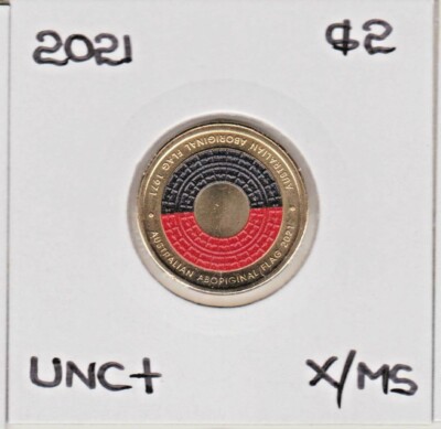 2021 $2 dollar Aboriginal Flag CHOICE UNC ex MINT SET - Premium Quality ...