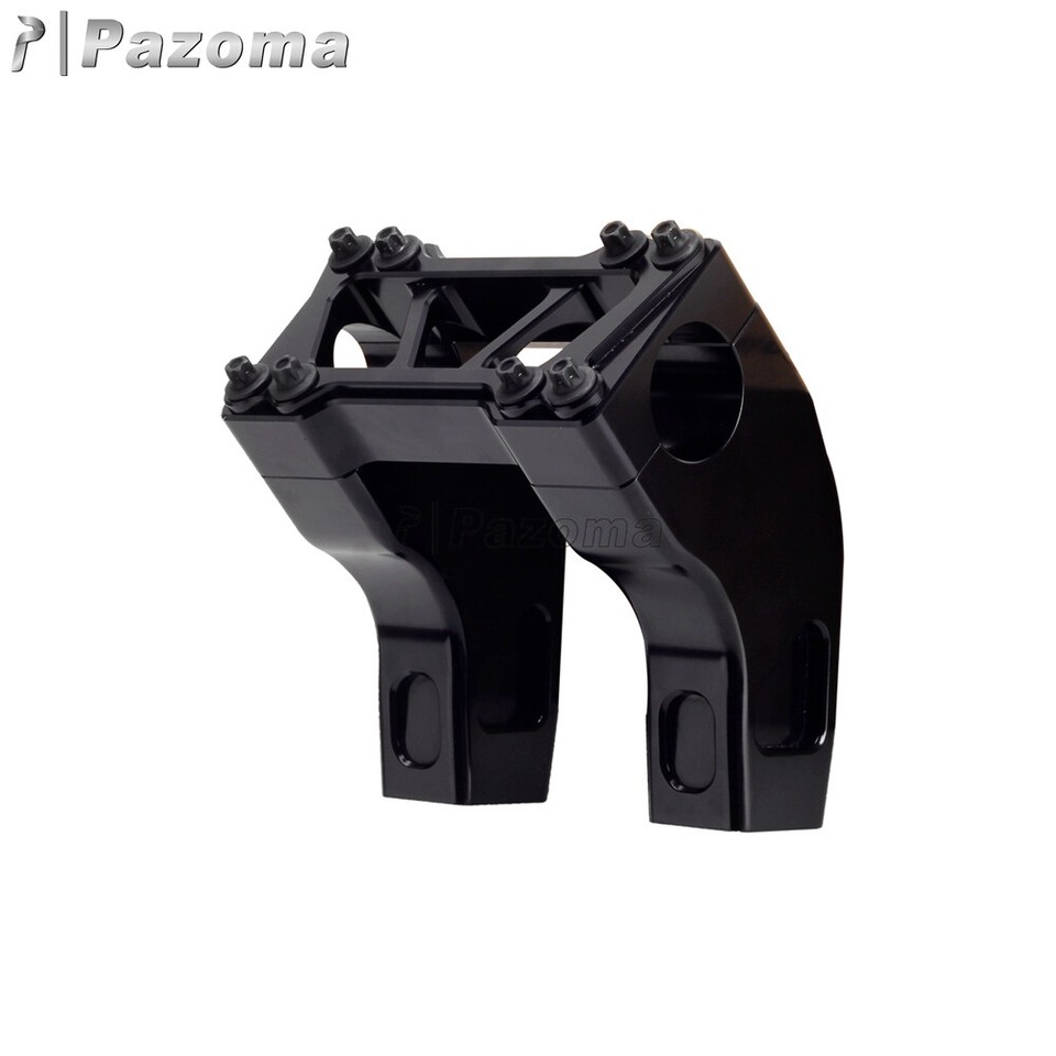 4" 6" 8" 10" 12" 14" Curved Handlebar Clamp Riser Bar Pullback Fits ...