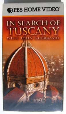 In Search of Tuscany with John Guerrasio VHS PBS Home Video 1999 New ...