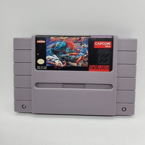 Street Fighter II 2 (Super Nintendo SNES, 1992) Authentic Game ...