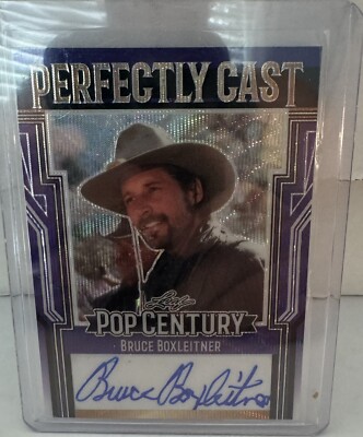 Bruce Boxleitner 2023 Leaf Pop Century Autograph Card #5/5!! Signature ...