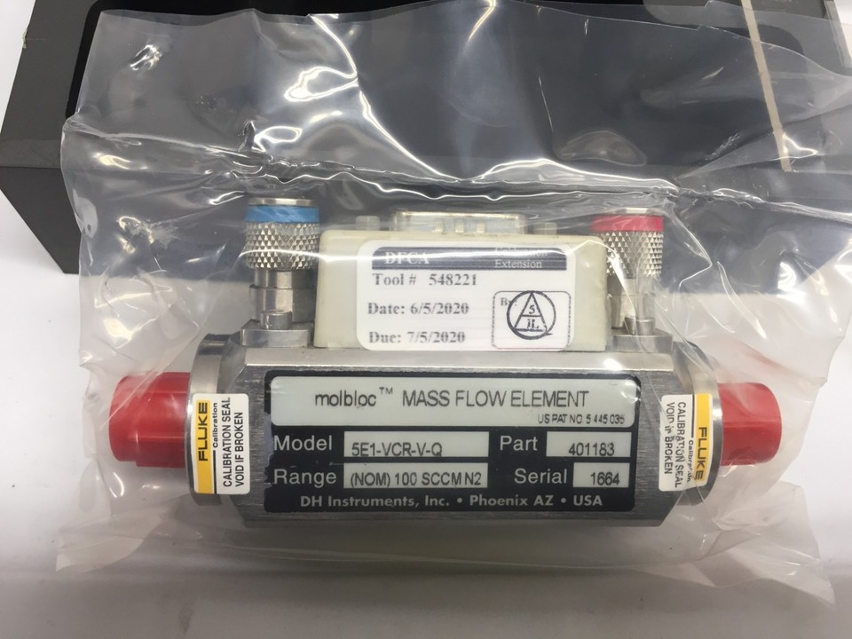 molbloc MASS FLOW ELEMENT MODEL 5E1-VCR-V-Q PART # 1664 (B-1) | eBay