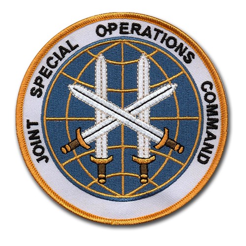 Joint Special Operations Command (JSOC) Embroidered Patch – 4″ round w ...