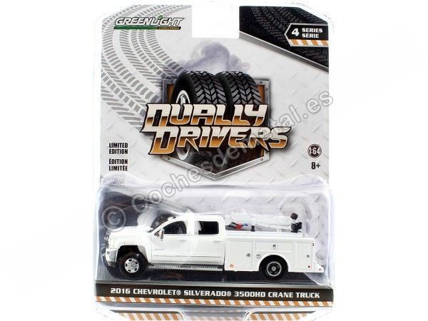 2016 Chevrolet Silverado 3500 Dually Crane Truck "Dually Drivers Series ...