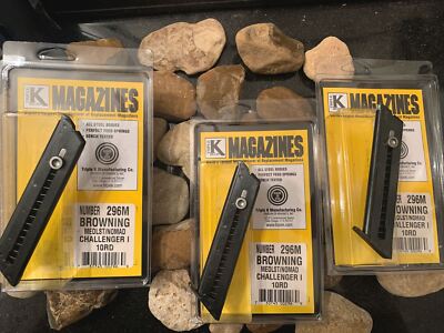 3-Pack Magazine Browning Medalist Challenger Nomad 22 LR 10RD .22 ...