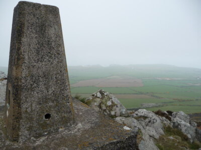Photo 6x4 Summit trig point on Garn Fawr, Pembrokeshire Trefasser With ...