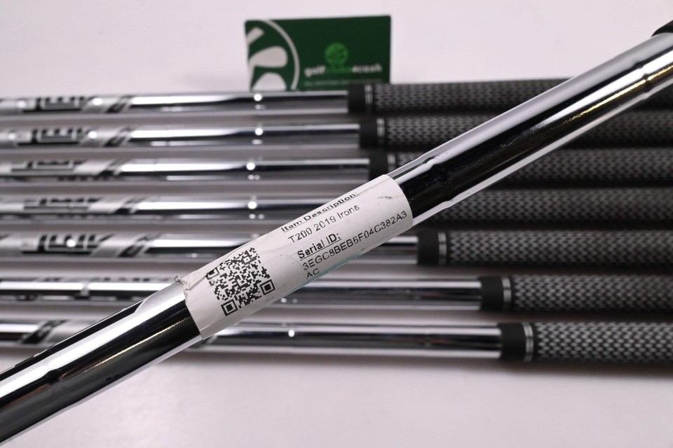 Titleist T200 2019 Irons / 4-PW+48° / Stiff Flex AMT Black S300 Shafts ...