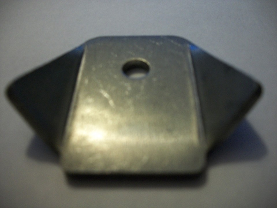 FMR WELD-ON BODY TAB,CHASSIS TRICK TABS, 109-3028, 1/4" HOLE, 1/8 ...