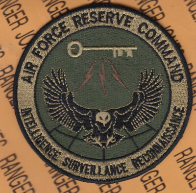 USAF AFRES Reserve Cmd Intelligence Surveillance Recon 3.75" OCP NO ...