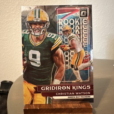 2022 Panini Donruss Optic Christian Watson Gridiron Kings #RGK-20 | eBay