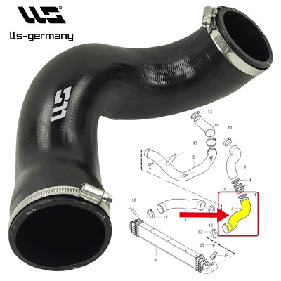 Turbo Hose Charge Air Hose For VOLVO XC70 II (136) 2.4 D5 31370210 | eBay
