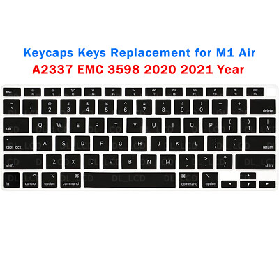 Keycaps Keys Cap US Set for MacBook Air 13" A2337 2020 EMC 3598 ...