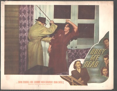 Lobby Card: Bury Me Dead 11"x14" Lobby Card #8 June Lockhart Film-Noir ...