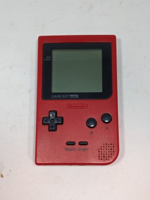 Nintendo Game Boy Pocket Red Color MGB-001 Tested Fully Working ...