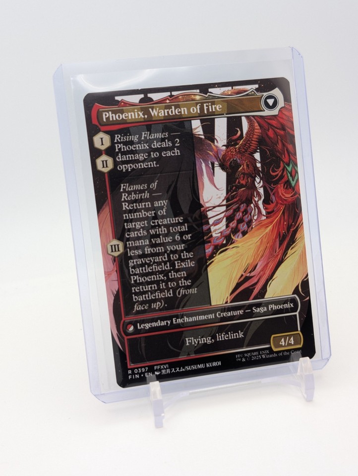 MTG - Joshua, Phoenix's Dominant - Borderless Rare #397 - FINAL FANTASY ...