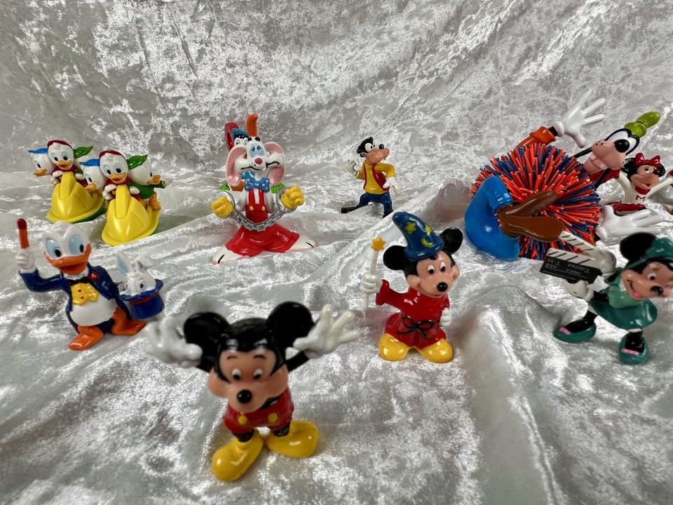 Vintage Disney Toy Lot 1980s-1990s PVC Figurines Koosh Ball | eBay