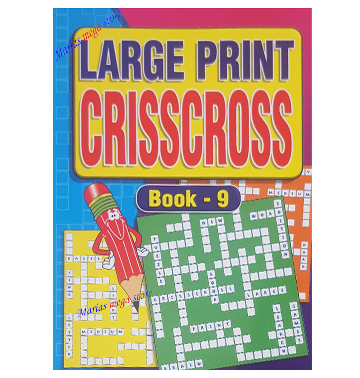 A4 LARGE PRINT CRISSCROSS PUZZLE BOOKS BOOK PUZZLES ALL AGES | eBay UK