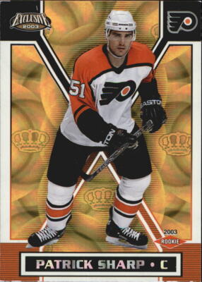 2002-03 Pacific Exclusive Gold #188 Patrick Sharp FLYERS | eBay