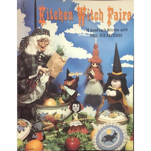Kitchen Witch Faire Pattern Booklet for Making Good Luck Witches 18 ...