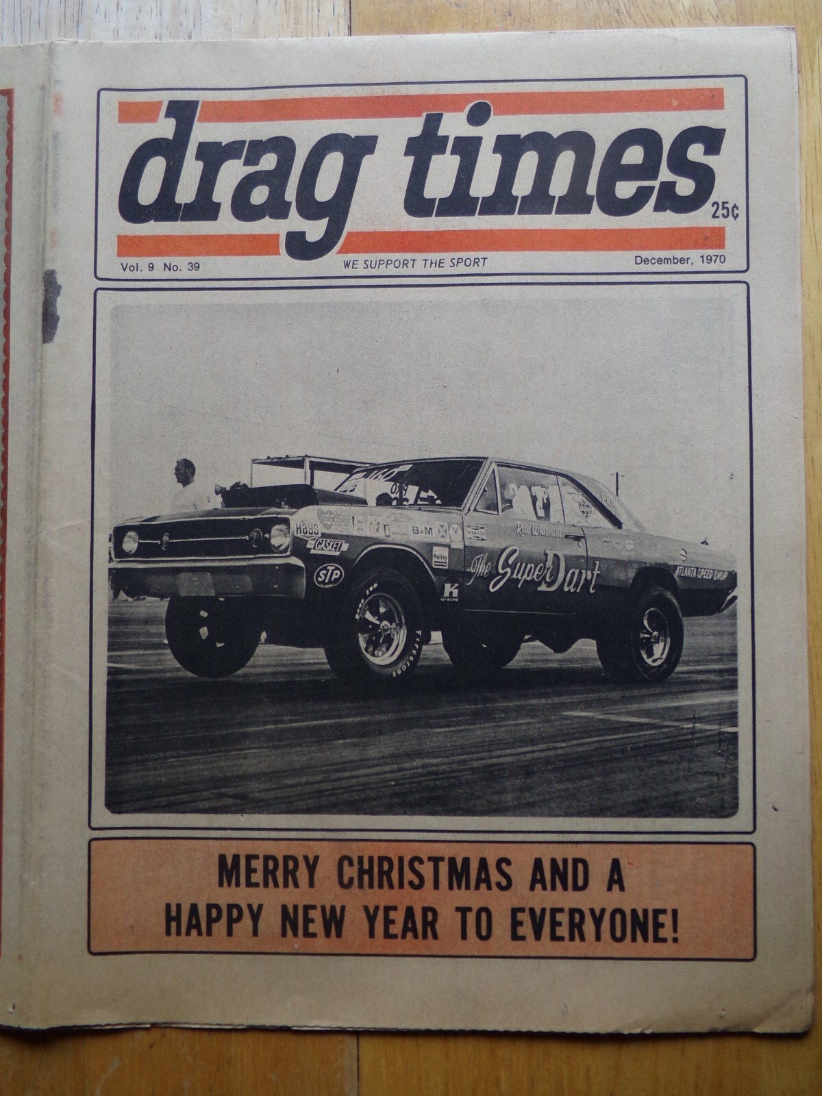1972 Drag Times-"Super Dart"-Gabelich's "Blue Flame"-Tommy Ivo-Gene ...
