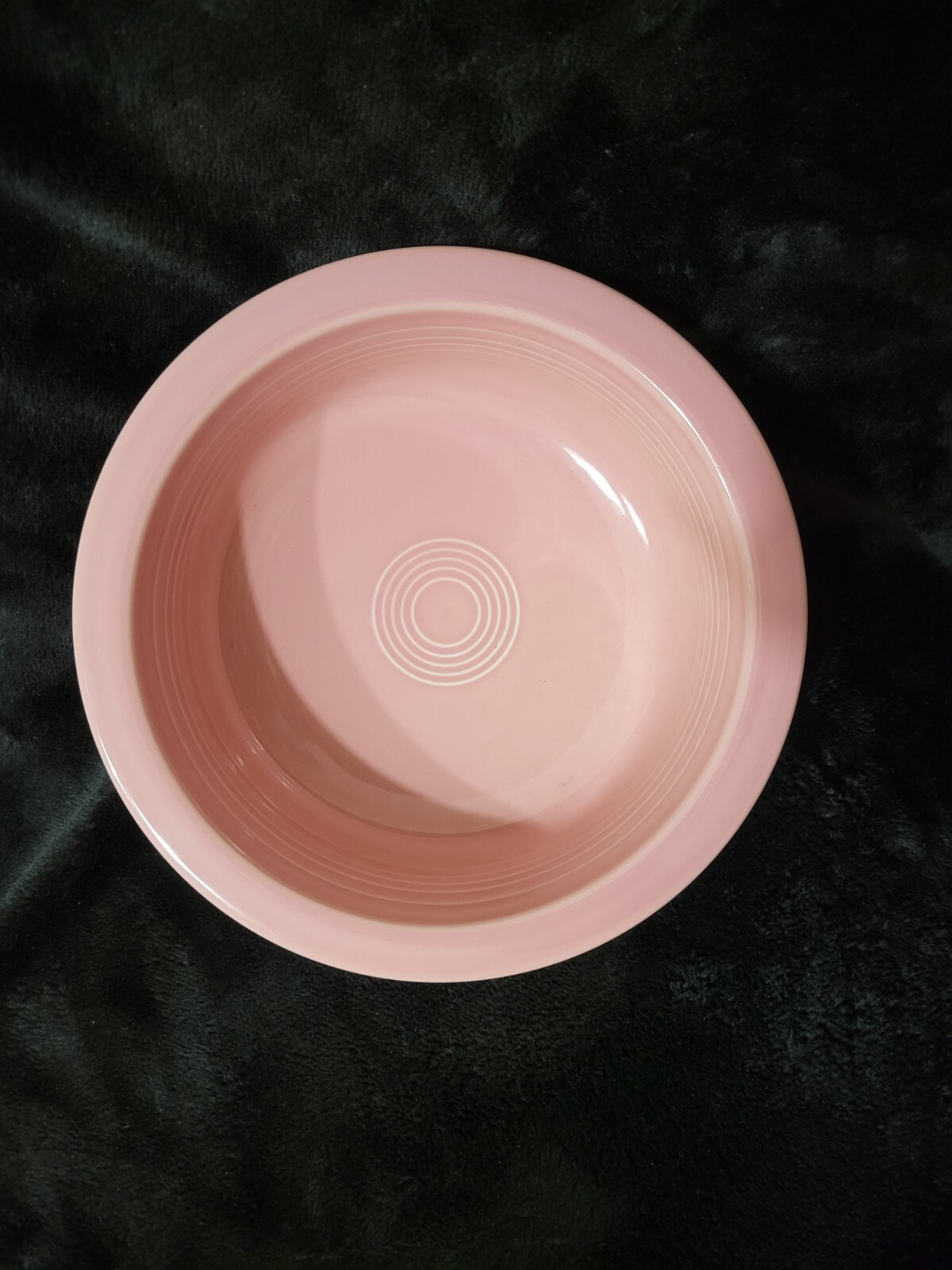 Fiestaware Vegetable 8" Serving Bowl Rose - Retired color. Made in the ...