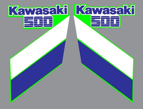 Shroud Decals for 1987 KX500 Decals sticker | eBay