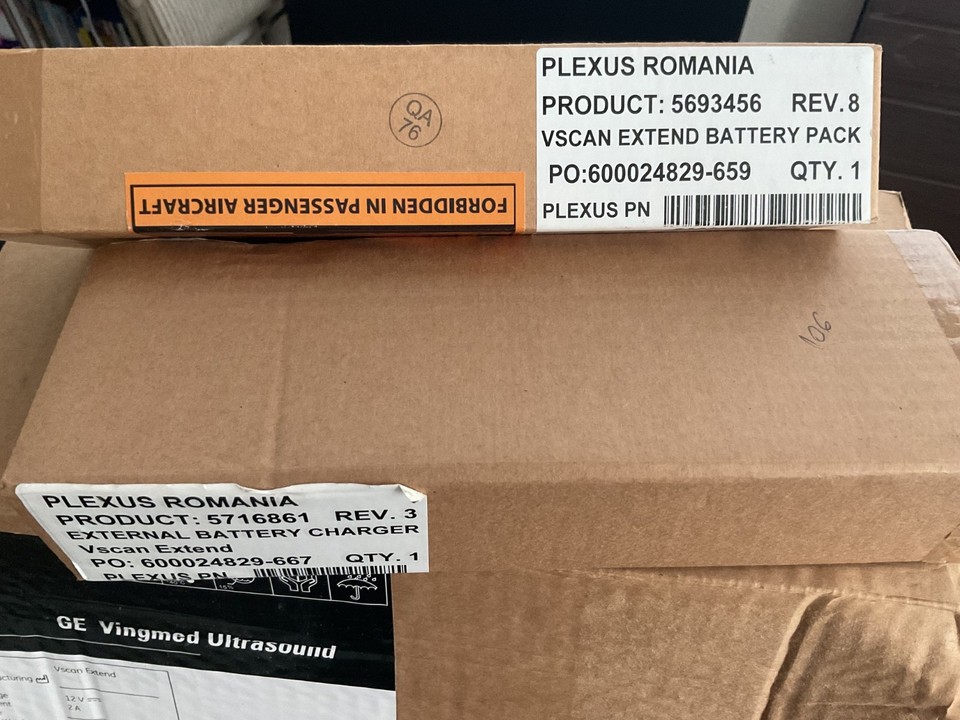 GE VINGMED VSCAN EXTEND PORTABLE HANDHELD ULTRASOUND MACHINE, NEW WITH ...