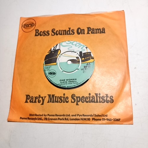 Lloyd Terrell One Woman 1971 7 Inch Single Pama Records Escort Label | eBay