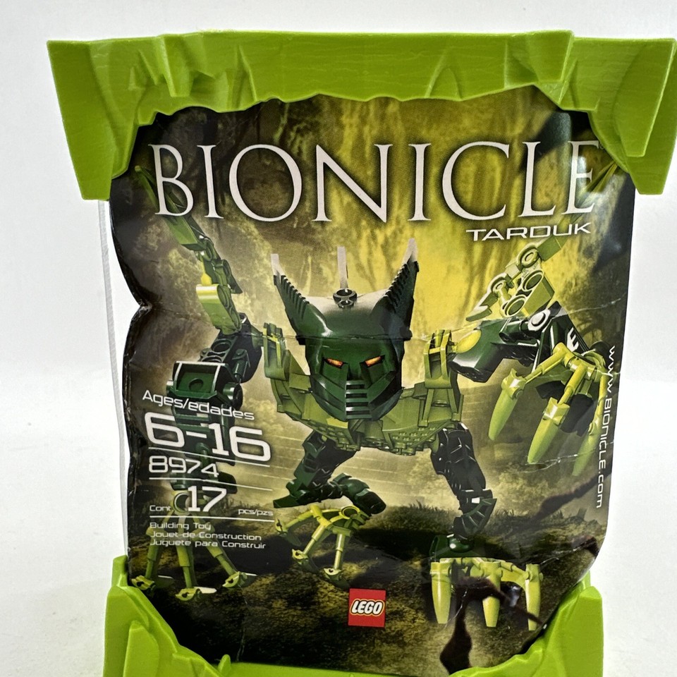 NEW Sealed Lego Bionicle Agori Tarduk (8974) 2009 Retired Building ...