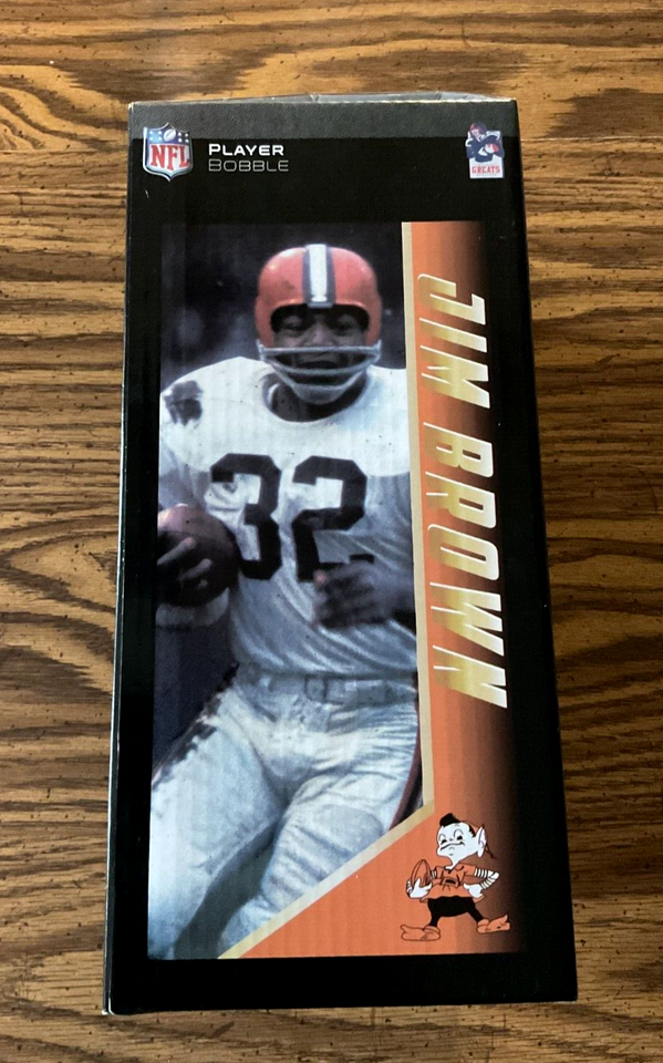 Jim Brown Cleveland Browns Legend NFL Football Bobblehead | eBay