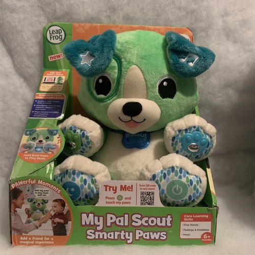 LeapFrog My Pal Scout Smarty Paws Puppy - Green 6 to 36 months Learning ...