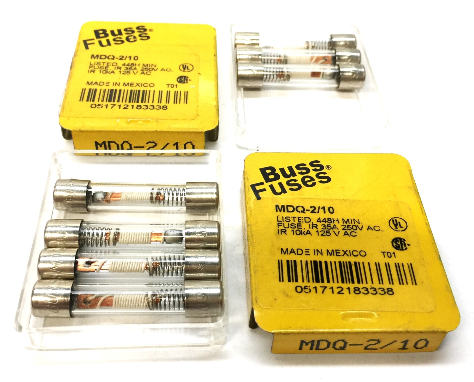 Cooper Bussmann Fuse MDQ-2/10 [Lot of 7] NOS | eBay