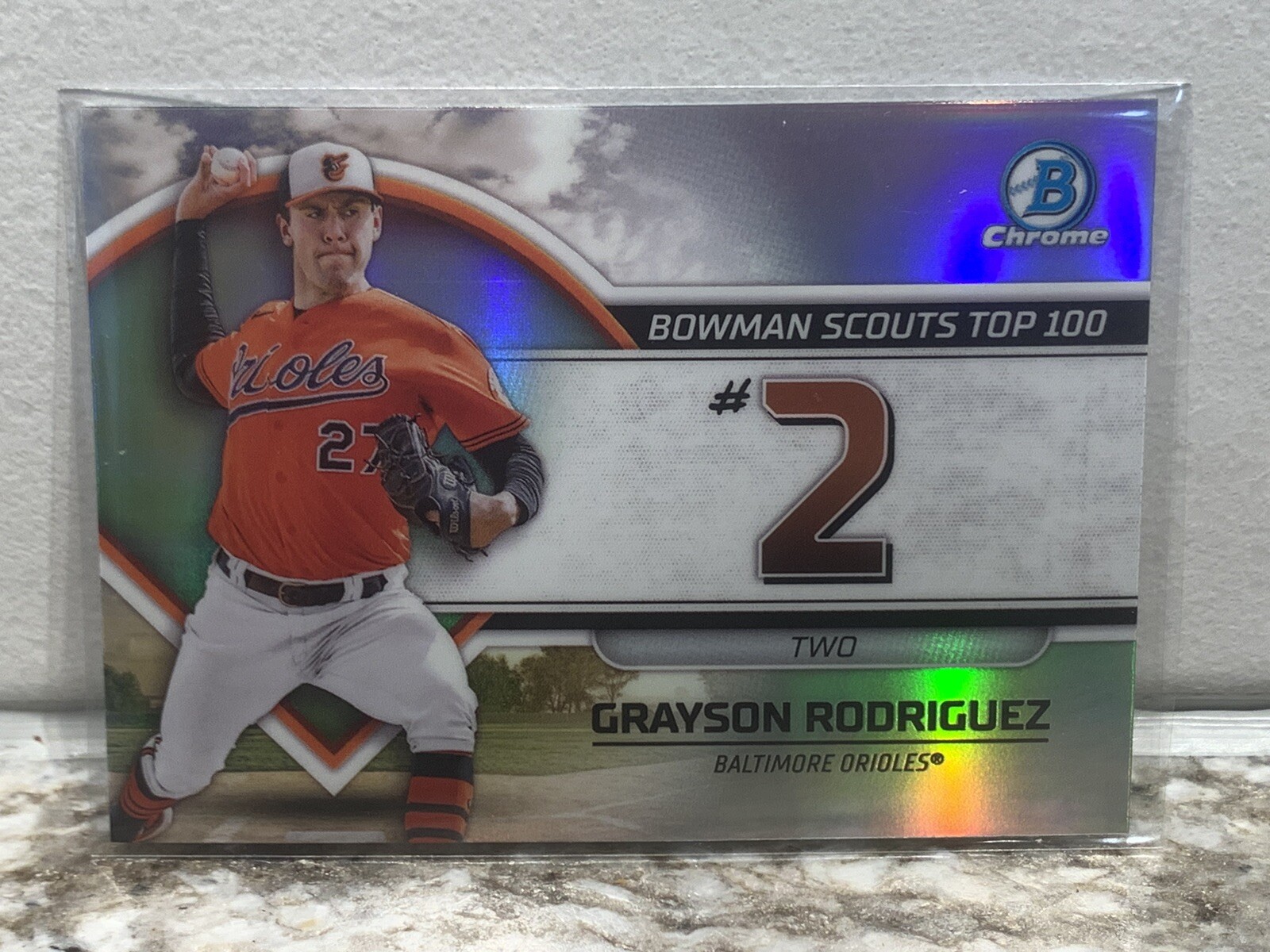 2023 Bowman Scouts Top 100 Grayson Rodgriguez No. BTP-2 | eBay