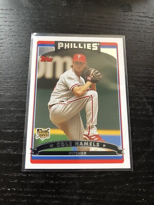 2006 Topps Cole Hamels #UH145 ROOKIE CARD | eBay