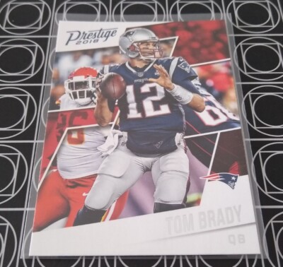 TOM BRADY NEW ENGLAND PATRIOTS 2018 PANINI PRESTIGE CARD NUMBER 75 | eBay