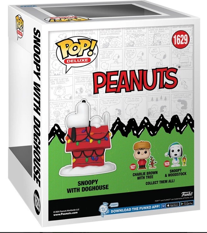 Funko Pop! Deluxe A Charlie Brown Christmas - Snoopy Doghouse # 1628 | eBay