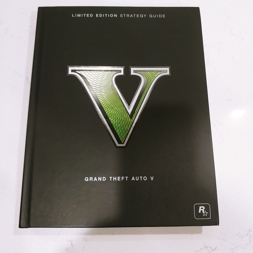 Grand Theft Auto V Limited Edition Strategy Guide Hard Cover Book | eBay