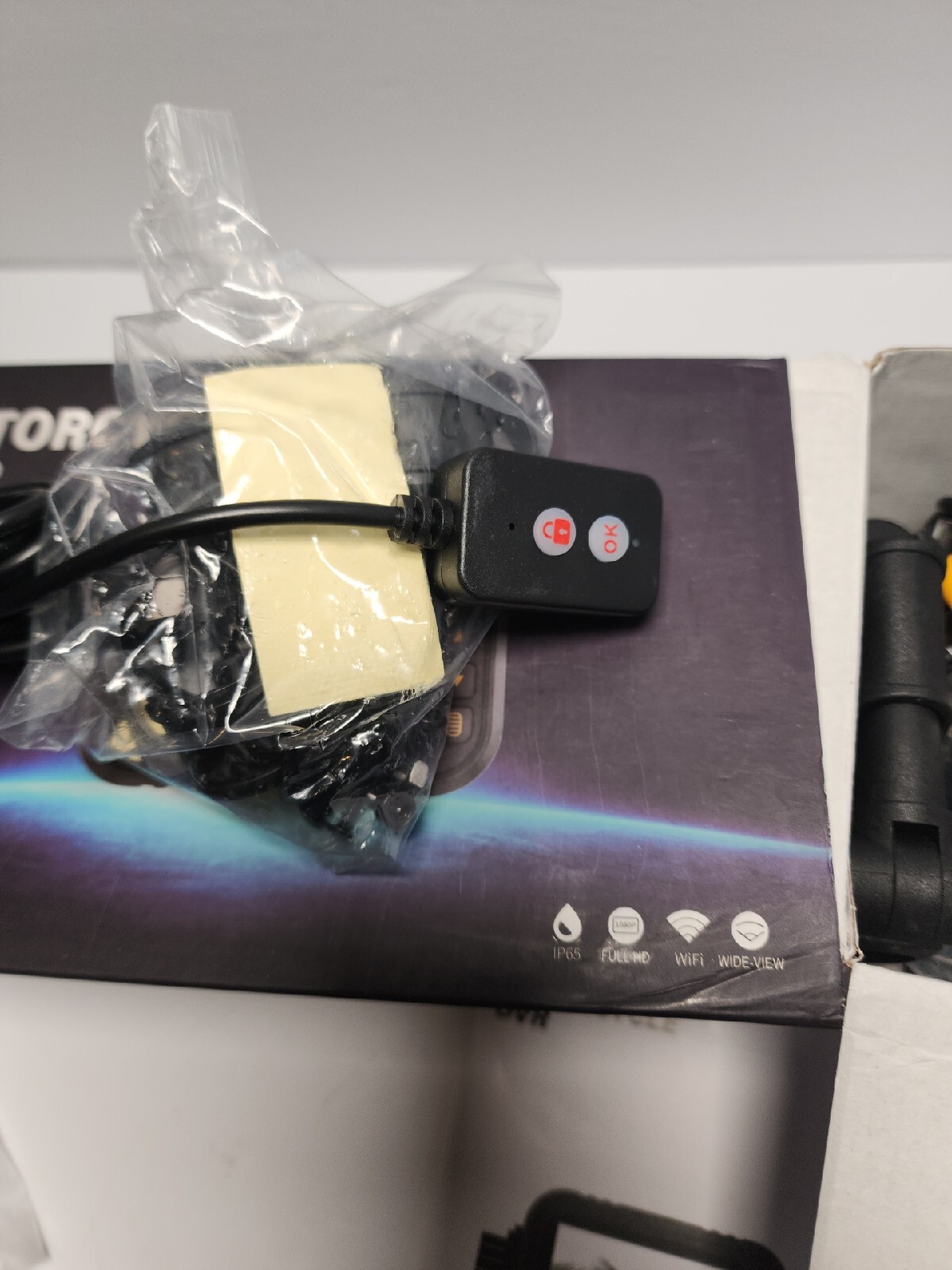 Motorcycle Dash Cam HD 1080P Photography Dual-lens Camera Cycle Vision ...