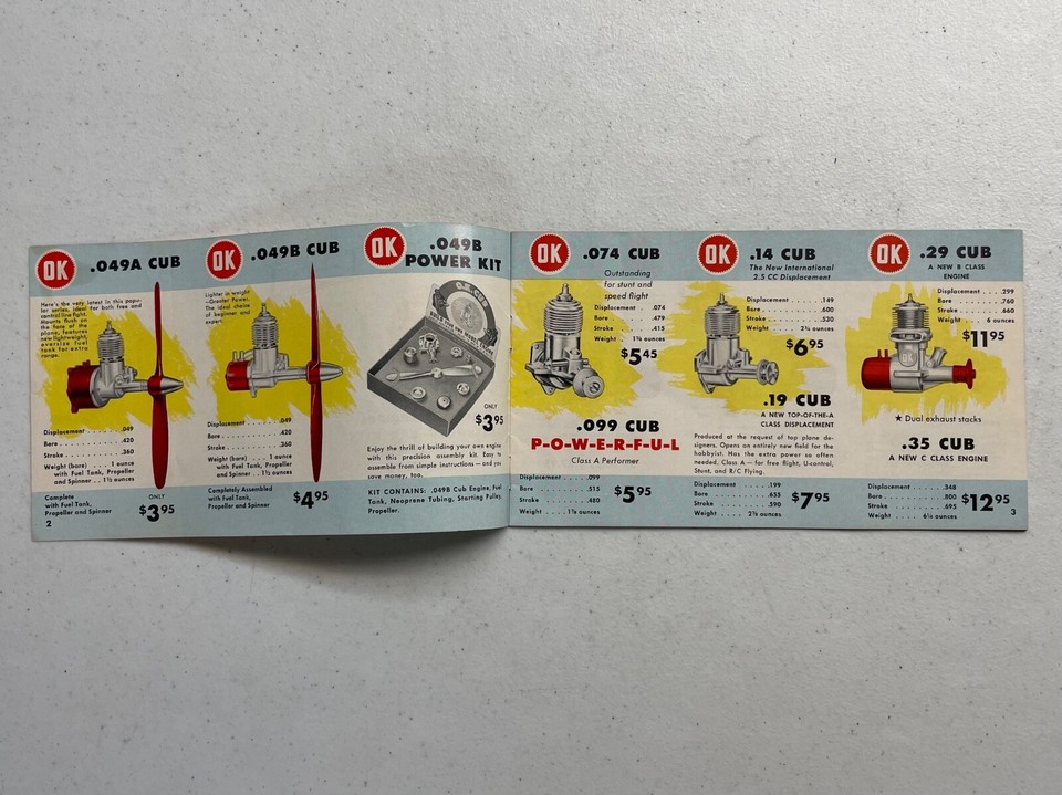 Vintage OK Gas Engines Catalog, COX, Wen Mac | eBay