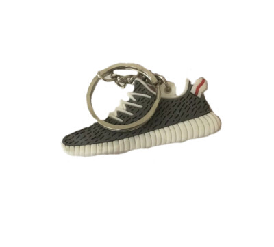 Yeezy Boost 350 V1 Silicone Keychain Gray | eBay