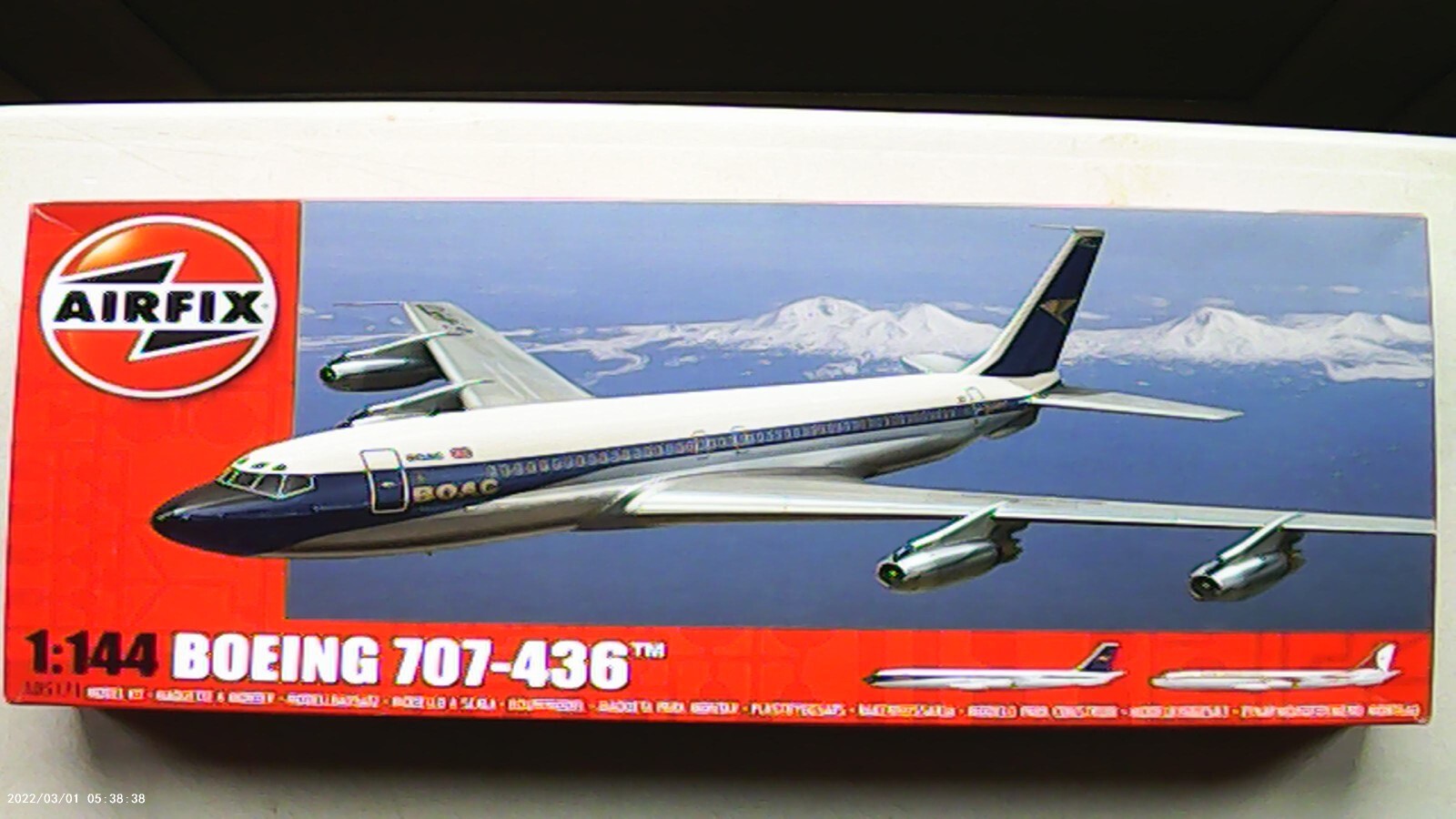 Airfix A05171 Boeing 707 - 436 Model Kit 1 144 for sale online | eBay