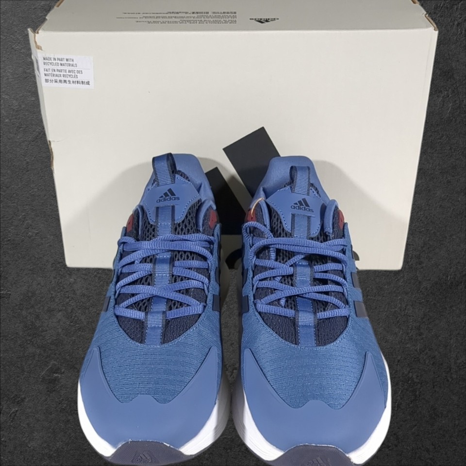 Adidas AlphaEdge Plus Sneakers Men's 8.5 Blue Navy Red Running Shoes ...