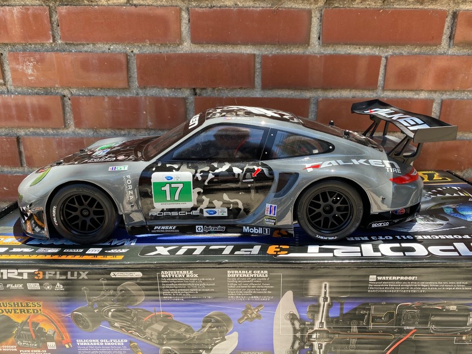 HPI RS4 Sport 3 Flux Falken Tire Porsche 911 GT3 RSR RC Car | eBay