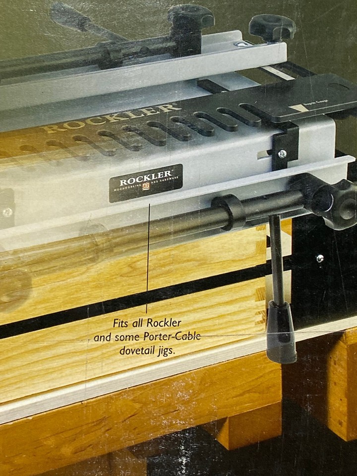 Rockler Dovetail Jig Stand: Elevate Your Routing Comfort with a 6" Lift ...