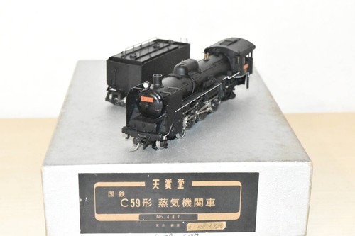 Model Train Tenshodo C59 No. 127 Oil Tender Special Edition Locomotive with Box | eBay